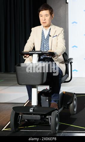 Tokyo, Japan. 10th Apr, 2024. Japanese comedian Tsutomu Sekine attends ...