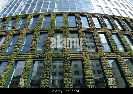 Modern office building facades in Poznan, Poland Stock Photo - Alamy