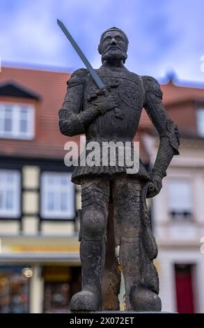Perleberger Roland auf dem Großen Markt Perleberg Brandenburg ...