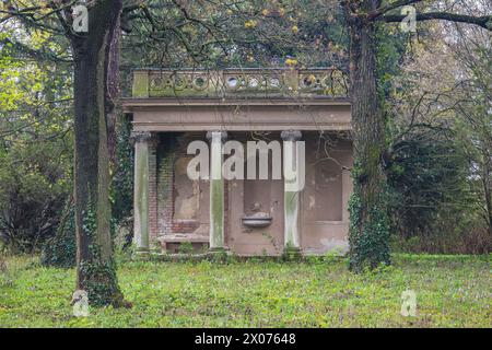 Eszterhaza castle park in Fertod, Hungary, Europe Stock Photo - Alamy