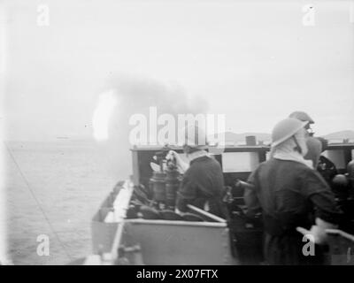 THE BOMBARDMENT OF SABANG. 25 JULY 1944 ON BOARD THE DESTROYER HMS ...