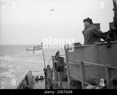 LIFE IN A MOTOR MINESWEEPER ON THE NORTH SEA. MARCH 1943, ON BOARD HM ...