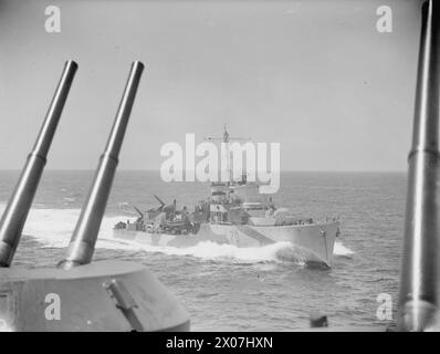 ON BOARD HMS FORMIDABLE. JUNE 1943, OFF THE COAST OF ORAN. - Sunday ...