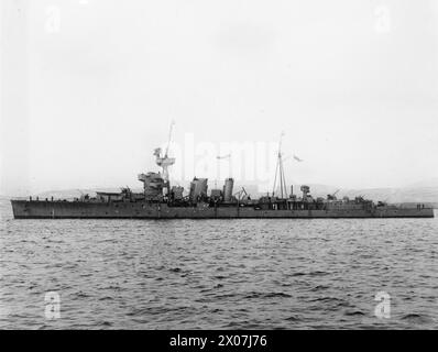 HMS CURACOA, BRITISH CERES CLASS LIGHT CRUISER. 1941. - , Royal Navy ...