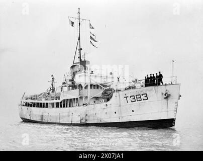 HM TRAWLER CALVAY, ISLES CLASS TRAWLER Stock Photo - Alamy