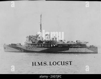 HMS Locust Underway Stock Photo - Alamy