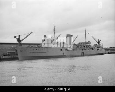 HMS INVICTA AND HMS DUKE OF WELLINGTON. 22 JULY 1942. - View of HMS ...