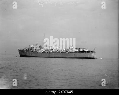 On 21 September 1944 at Greenock, the cruiser HMS Hawkins was docked as ...