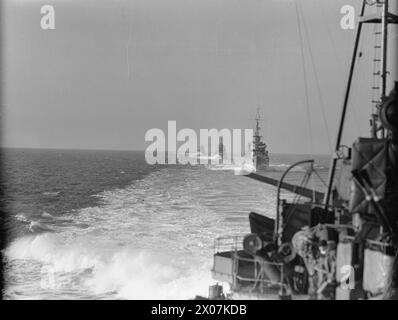 ON BOARD THE DESTROYER HMS COSSACK DURING TORPEDO AND ANTI-SUBMARINE ...