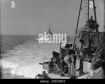 ON BOARD THE DESTROYER HMS COSSACK DURING TORPEDO AND ANTI-SUBMARINE ...