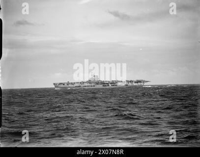 THE SINKING OF HMS ARK ROYAL. 13 NOVEMBER 1941, ON BOARD AN ESCORTING ...