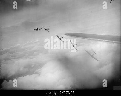 THE BATTLE OF BRITAIN 1940 - Spitfires of No. 610 Squadron, based at ...
