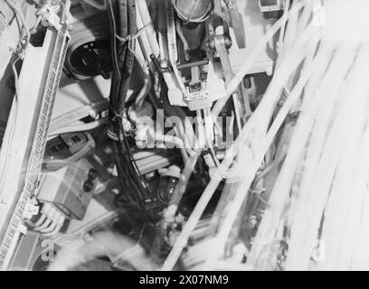 INTERIOR OF HM SUBMARINE GRAPH, CAPTURED GERMAN U-BOAT (U570). OCTOBER ...