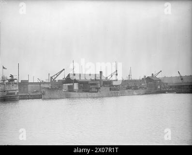 SS KODUMAA, BRITISH MERCHANT SHIP. 12 MAY 1942, LIVERPOOL. SS Kodumaa ...