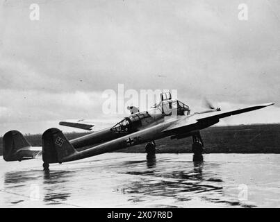 Focke Wulf FW 189A -this twin engined tactical reconnaissance type was ...