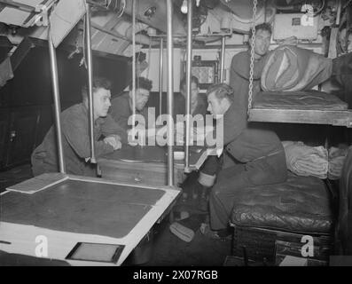 In July 1942, the seamen's mess aboard HM Submarine Tribune at Scapa ...
