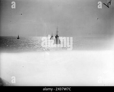 On 24 August 1940, destroyers of a flotilla aboard HMS Kelvin conducted ...