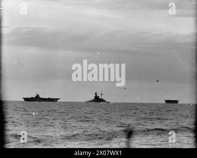 THE SINKING OF HMS ARK ROYAL, 13 NOVEMBER 1941 - View from HMS HERMIONE ...