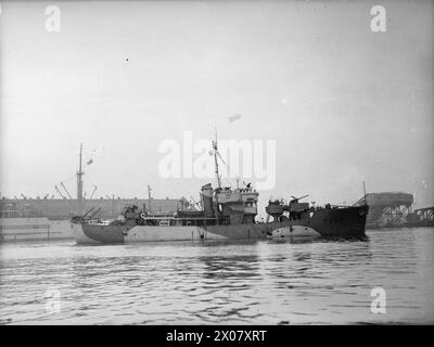THE STAFFA IS AN ANTI-SUBMARINE TRAWLER. 12 AUGUST 1943, WALLASEY ...