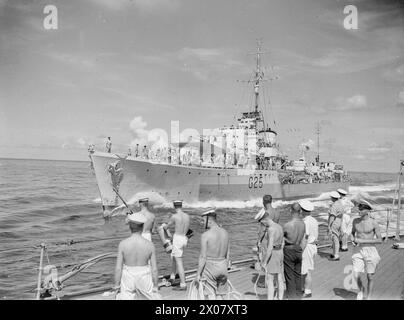 Between 16 and 21 April 1944, HMS Queen Elizabeth, flagship of the ...