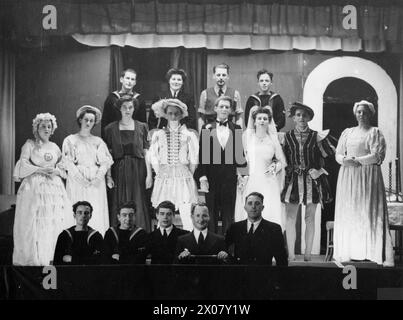 FLEET AIR ARM STAGE SHOW. DECEMBER 1944, HMS DIPPER, ROYAL NAVAL AIR ...