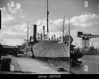 On 11 August 1944, HMS Cochrane served as the base ship at Rosyth Royal ...