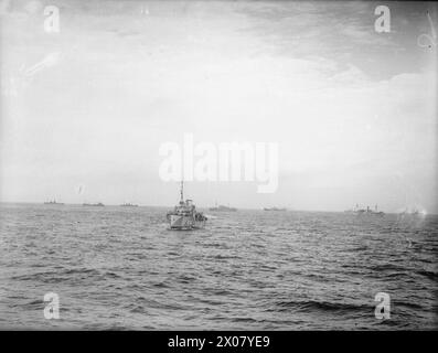 ON BOARD THE SLOOP HMS FOWEY ON CONVOY. SEPTEMBER 1941. - The corvette ...