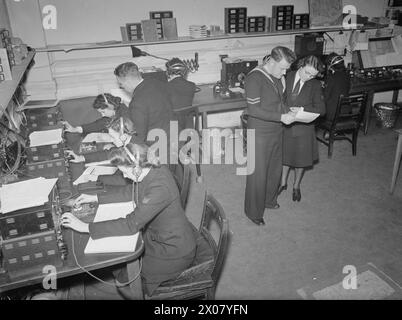 THESE GIRLS KNOW THE SECRETS. 20 MAY 1944, ROSYTH. SOME OF THE VARIED ...