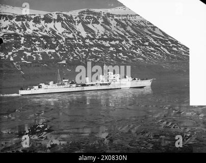 ON BOARD HMS ESKIMO. FEBRUARY 1942, ON BOARD THE TRIBAL CLASS DESTROYER ...