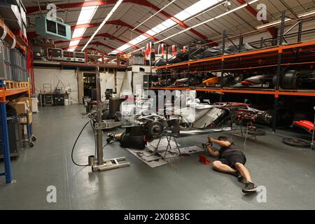 McLaren Formula One Heritage Centre Stock Photo - Alamy