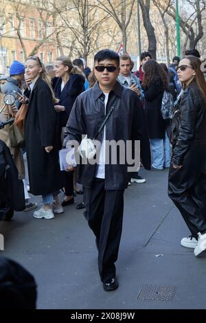 Declan Chan Milan Fashion Week - Men S/S 2024 Valentino Fashion Show ...