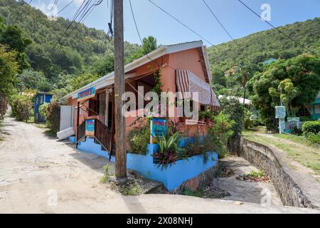 Petra's restaurant and bar in Lower Bay, Bequia Island, St Vincent ...