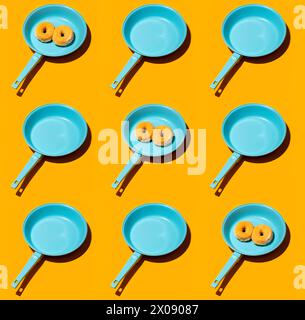 Metal grid forming a repetitive pattern with a blurred background Stock ...