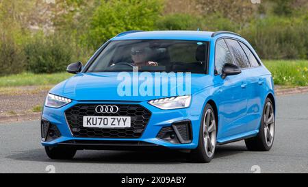An Audi A4 car on a road Stock Photo - Alamy
