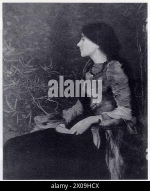 Edmond François Aman-Jean (1858-1936), French symbolist painter ...