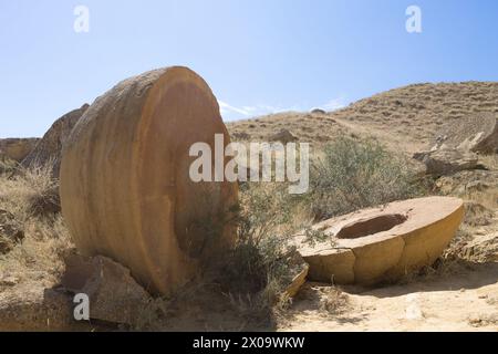 Valley of the spheres, Torysh, Mangystau region, Kazakhstan. Torysh ...