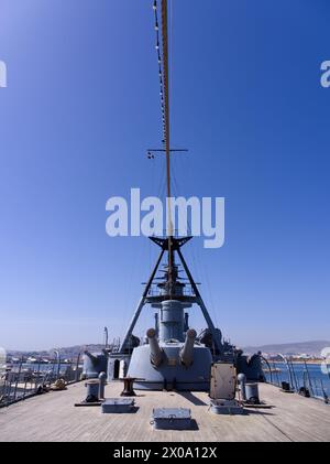 The Museum Ship Averof in Flisvos Marina, Athens, Greece Stock Photo ...