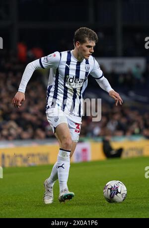 West Bromwich Albion's Tom Fellows during the Sky Bet Championship ...