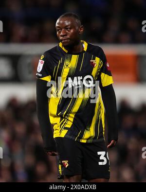 Watford’s Edo Kayembe during the Sky Bet Championship match at Pride ...