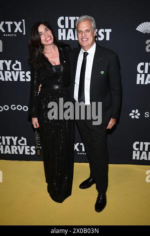 NEW YORK, NEW YORK - APRIL 10: (L-R) Sandra Ripert and Eric Ripert ...