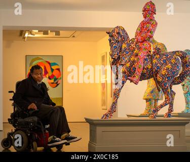 11/04/2024. London, UK Yinka Shonibare (Pictured) with the Decolonised ...