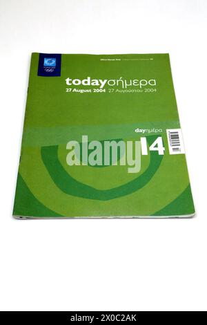 Official Olympic Daily Guide Today for Events in the Summer Olympics ...