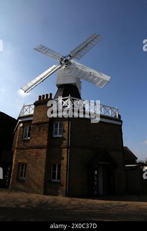 Wimbledon Windmill Museum at Wimbledon Common London Stock Photo - Alamy