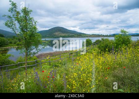 Pinilla reservoir. Lozoya, Madrid province, Spain Stock Photo - Alamy