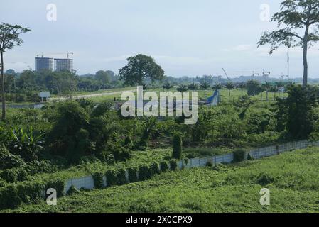 Views of life in Malabo, Equatorial Guinea. Street life merges with ...