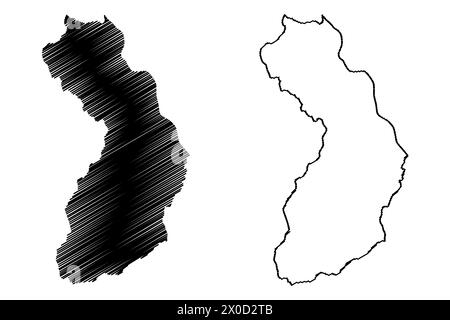 Monthey District (Switzerland, Swiss Confederation, Canton of Valais or ...