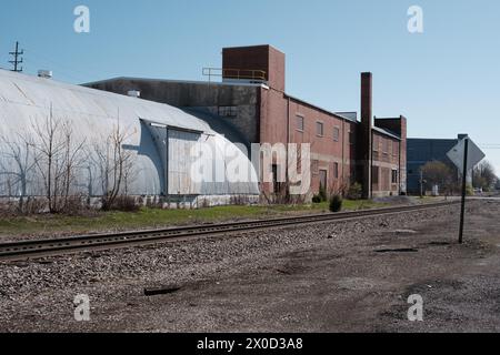 Ohio Foam Novelties buildings in Lima Ohio USA Stock Photo - Alamy