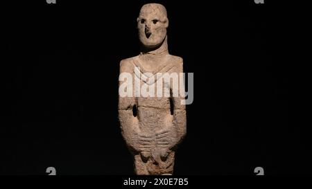 Sanliurfa, Turkey - 14 October 2022: The Urfa statue which is oldest ...