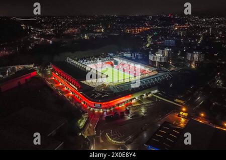 A general view of the City Ground, home of Nottingham Forest. Picture ...