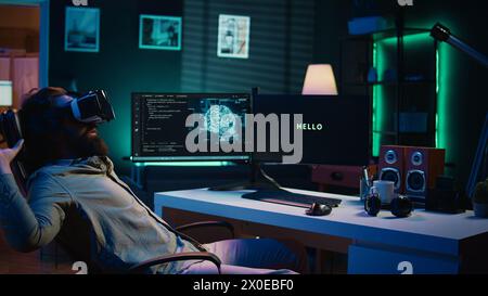 Man getting scared while programming after AI becomes sentient, afraid ...